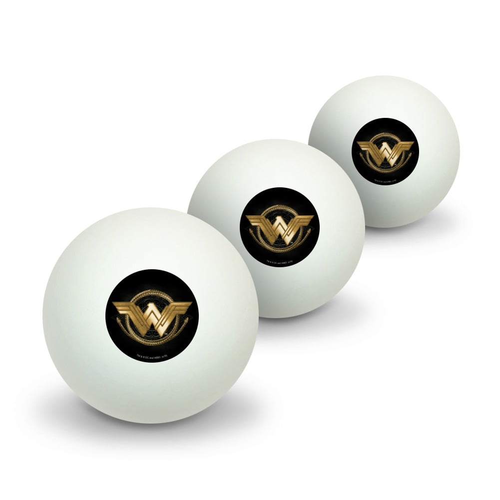 Wonder Woman Movie Golden Lasso Logo Novelty Table Tennis Ping Pong ...