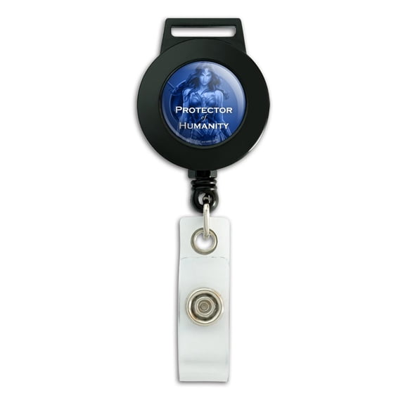 Wonder Woman Movie Protector of Humanity Lanyard Retractable Reel Badge ...