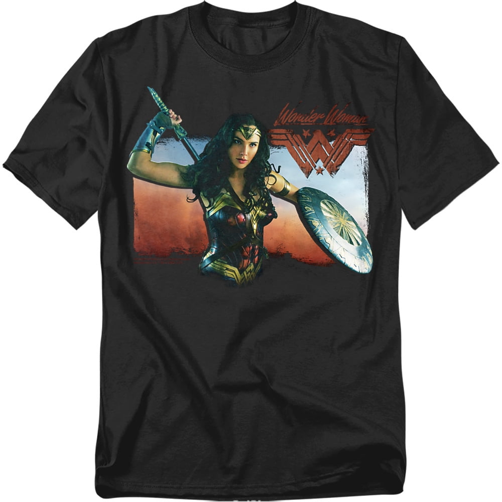 Wonder Woman Movie Warrior Woman Officially Licensed Adult T Shirt ...