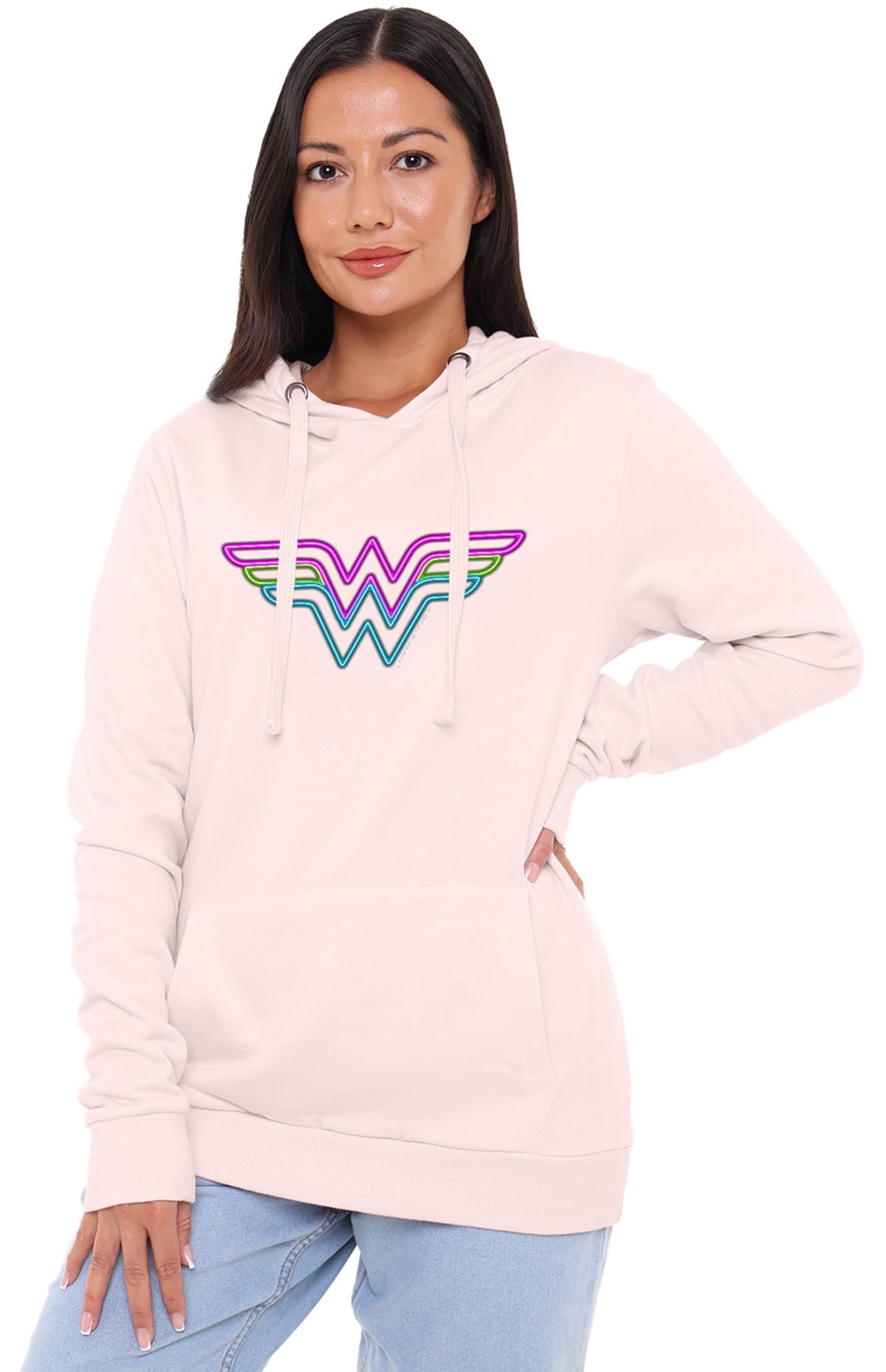 Wonder Woman Neon Wonder Woman Women's Hoodie - Walmart.com