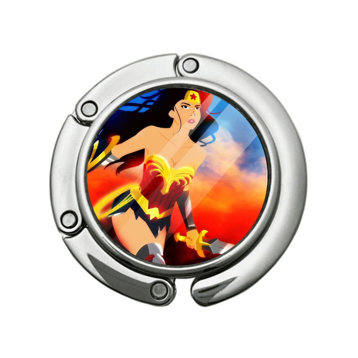 Wonder Woman Purse hook, stainless steel hook for women's bags, table ...