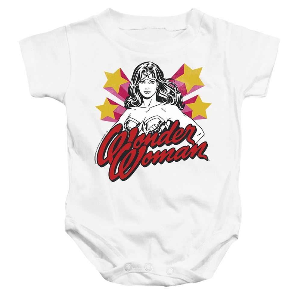 Wonder Woman Stance 2 Unisex Infant Snap Suit for Baby (24 Months ...
