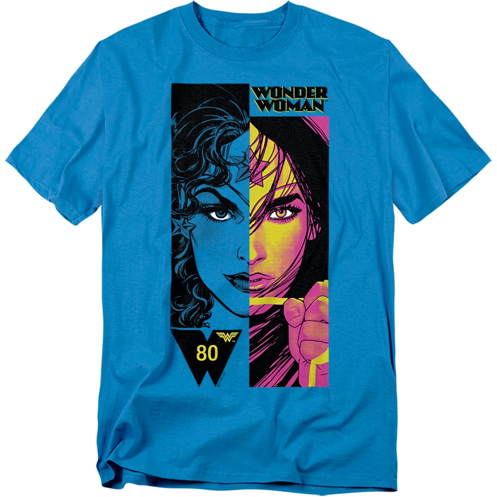 Wonder Woman T-Shirt Ww Split Unisex Graphic Tee For Men & Women ...