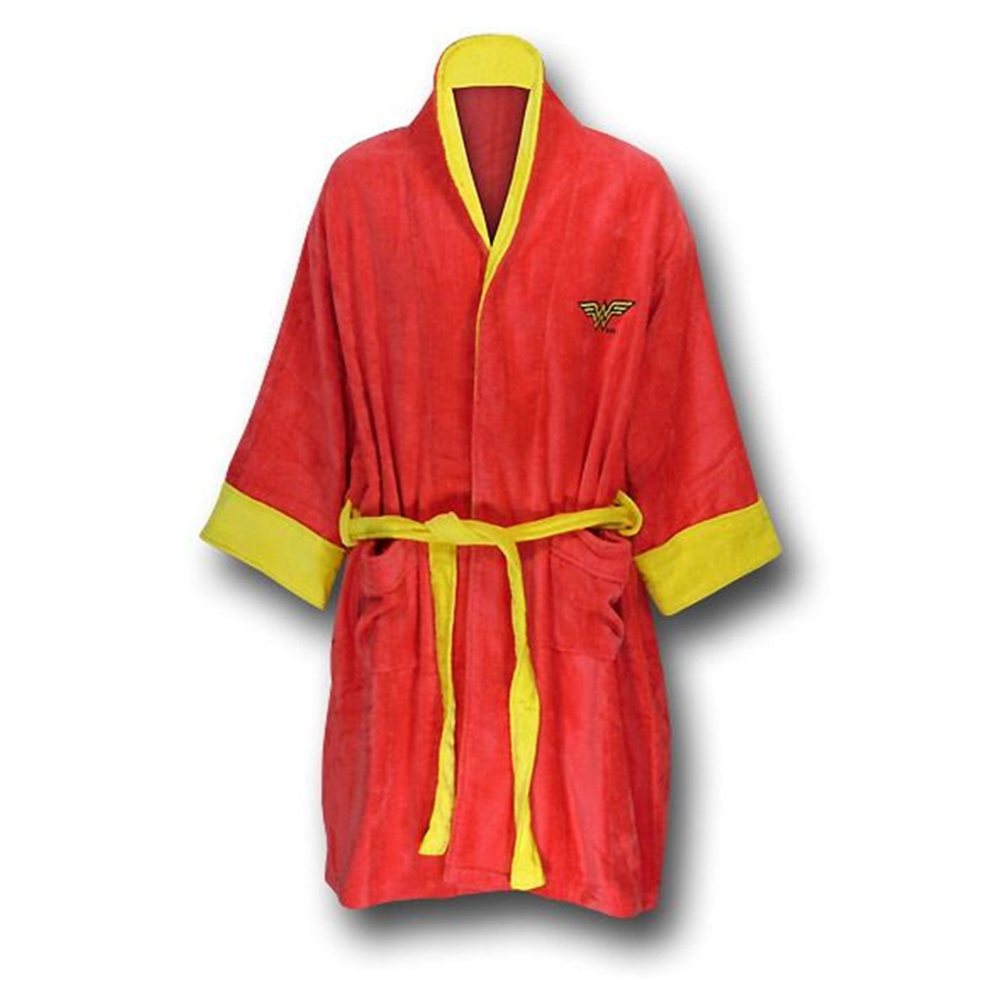 Wonder Woman Terry Cloth Robe- OSFA - Walmart.com