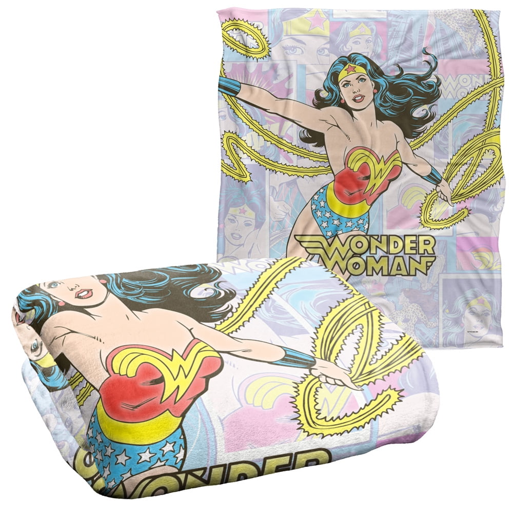 Wonder Woman Wonder Collage Silky Touch Super Soft Throw Blanket 50' x ...
