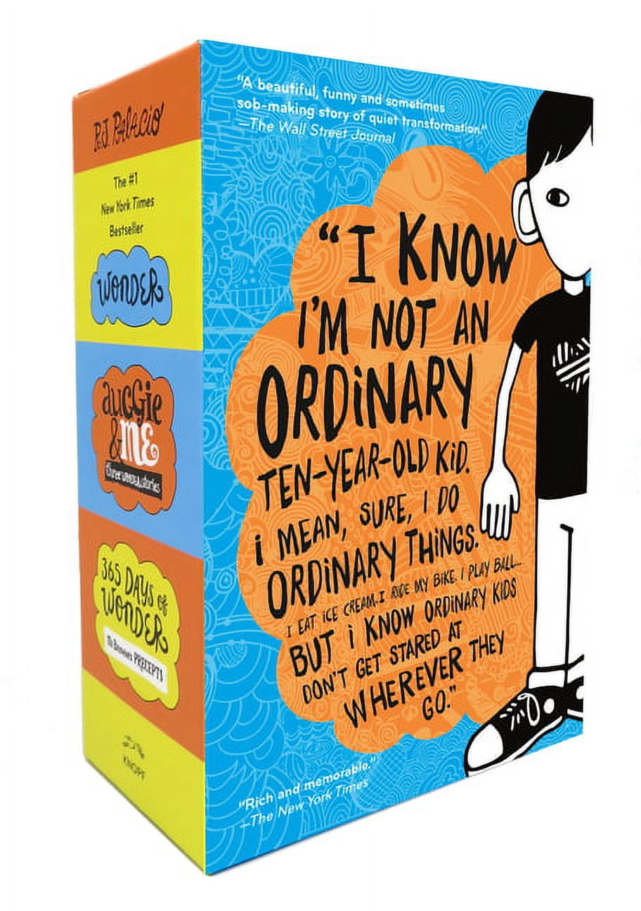 Wonder Wonder, Auggie & Me, 365 Days of Wonder Set, (Paperback ...