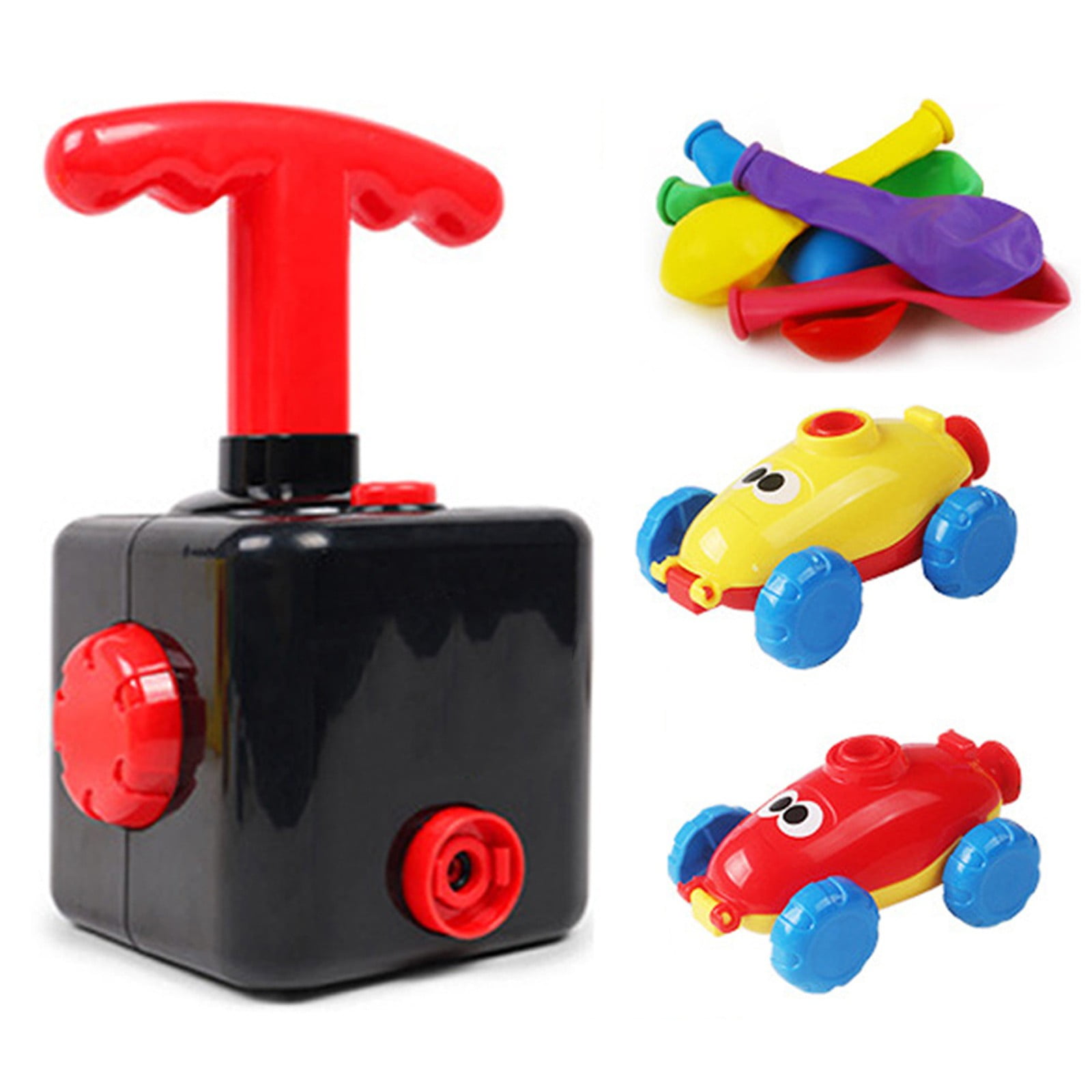WonderHive Balloon launcher Toy Set,Balloon Powered Cars,Inertial ...
