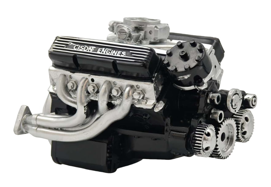 WonderHive V8 Engine Model Kit - Gasoline OHV V8 Mini Engine Model That ...