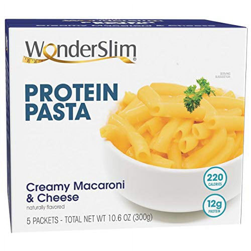 WonderSlim Protein Pasta, Macaroni & Cheese, 220 Calories, 12g Protein ...