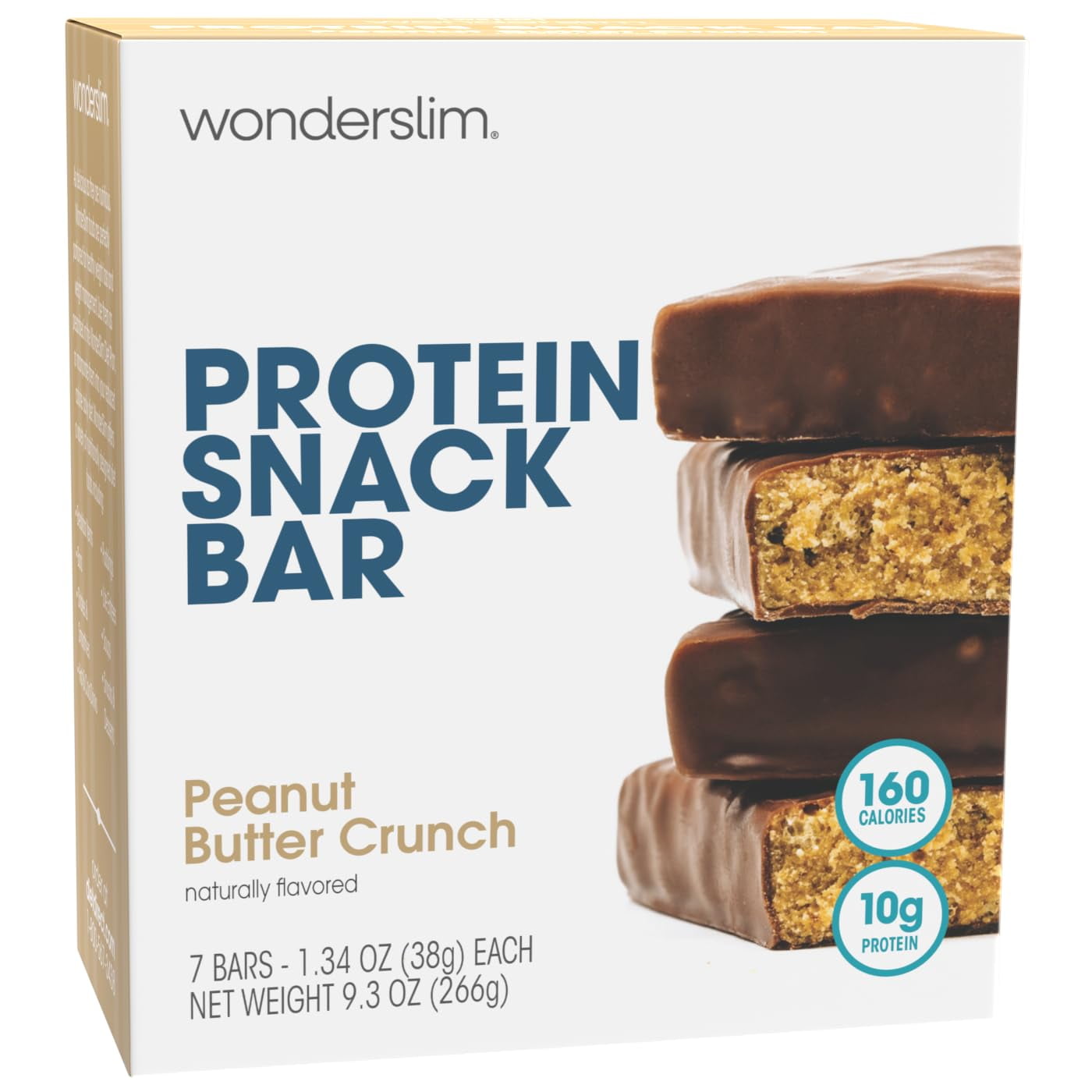 WonderSlim Protein Snack Bar, STF9 Peanut Butter Crunch, (7ct ...