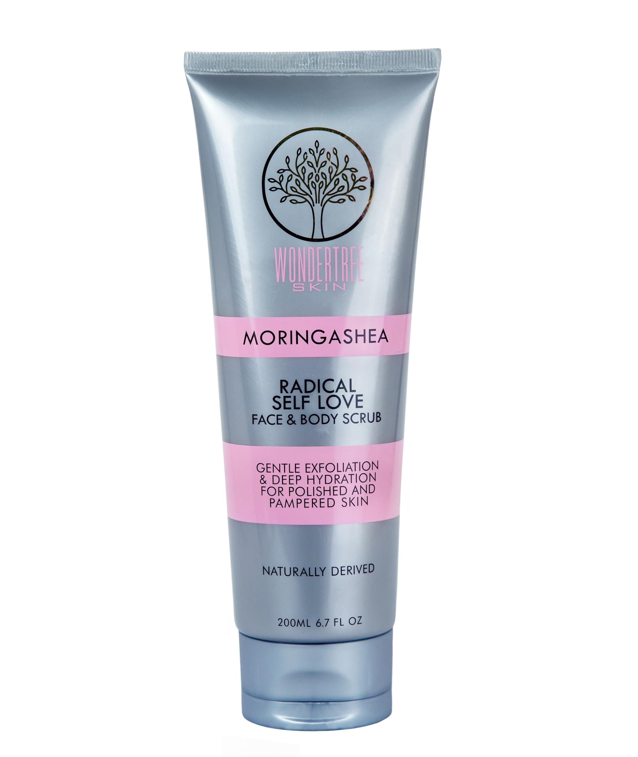 WonderTree Skin Radical Self MZF22 Love Face and Body Scrub, Mango ...