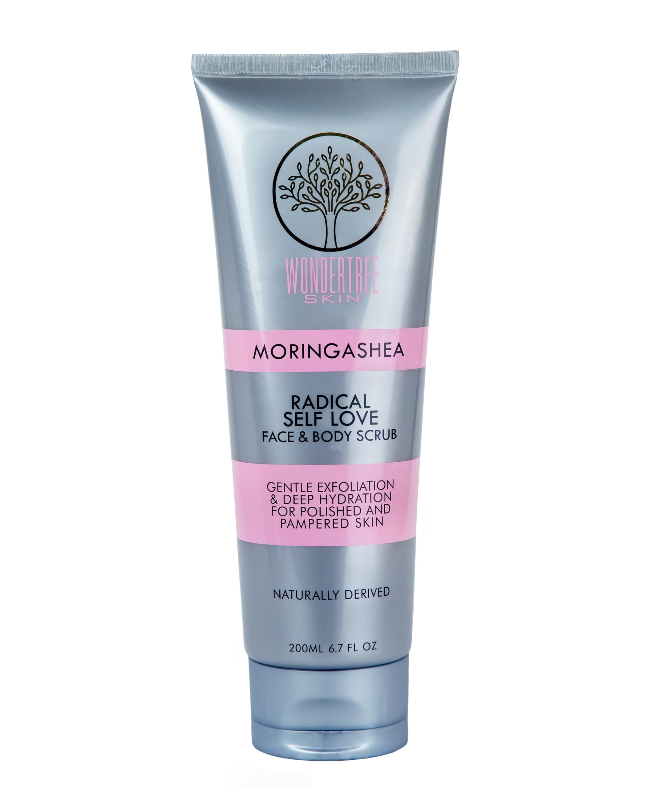 WonderTree Skin Radical Self SAF21 Love Face and Body Scrub, Mango ...