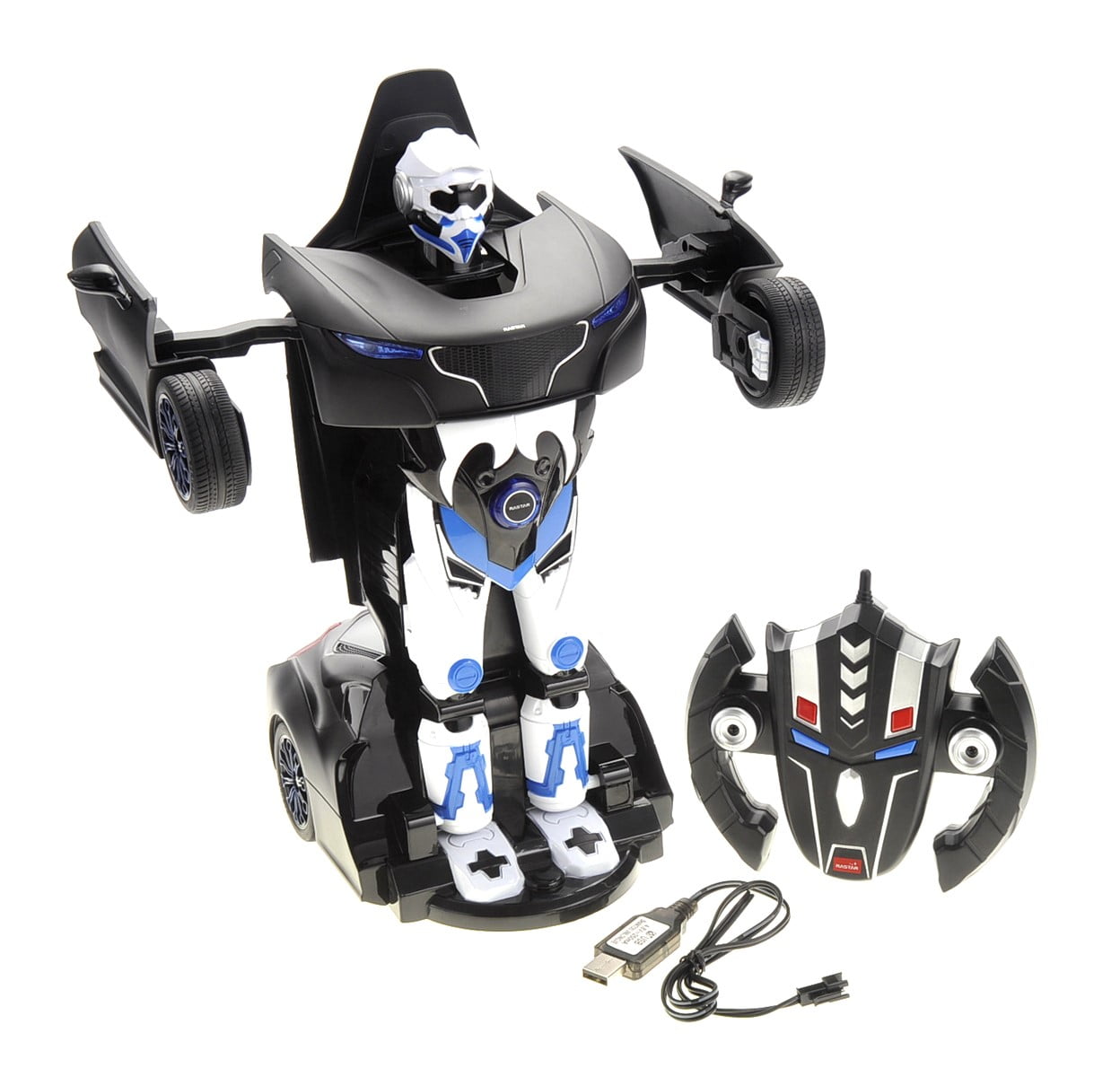 WonderTrove 1:14 Scale Remote Control Transformable Car Robot with Full ...