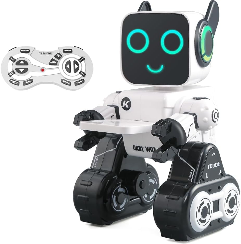 WonderTrove Remote Control Toy Smart Robot for Kids, RC Programmable ...