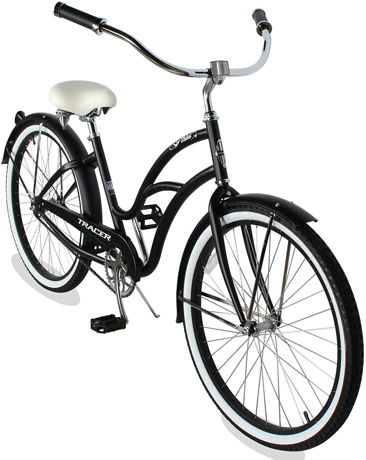 WonderWheels 26" Beach Cruiser Coaster Brake Stainless Steel Spokes One ...