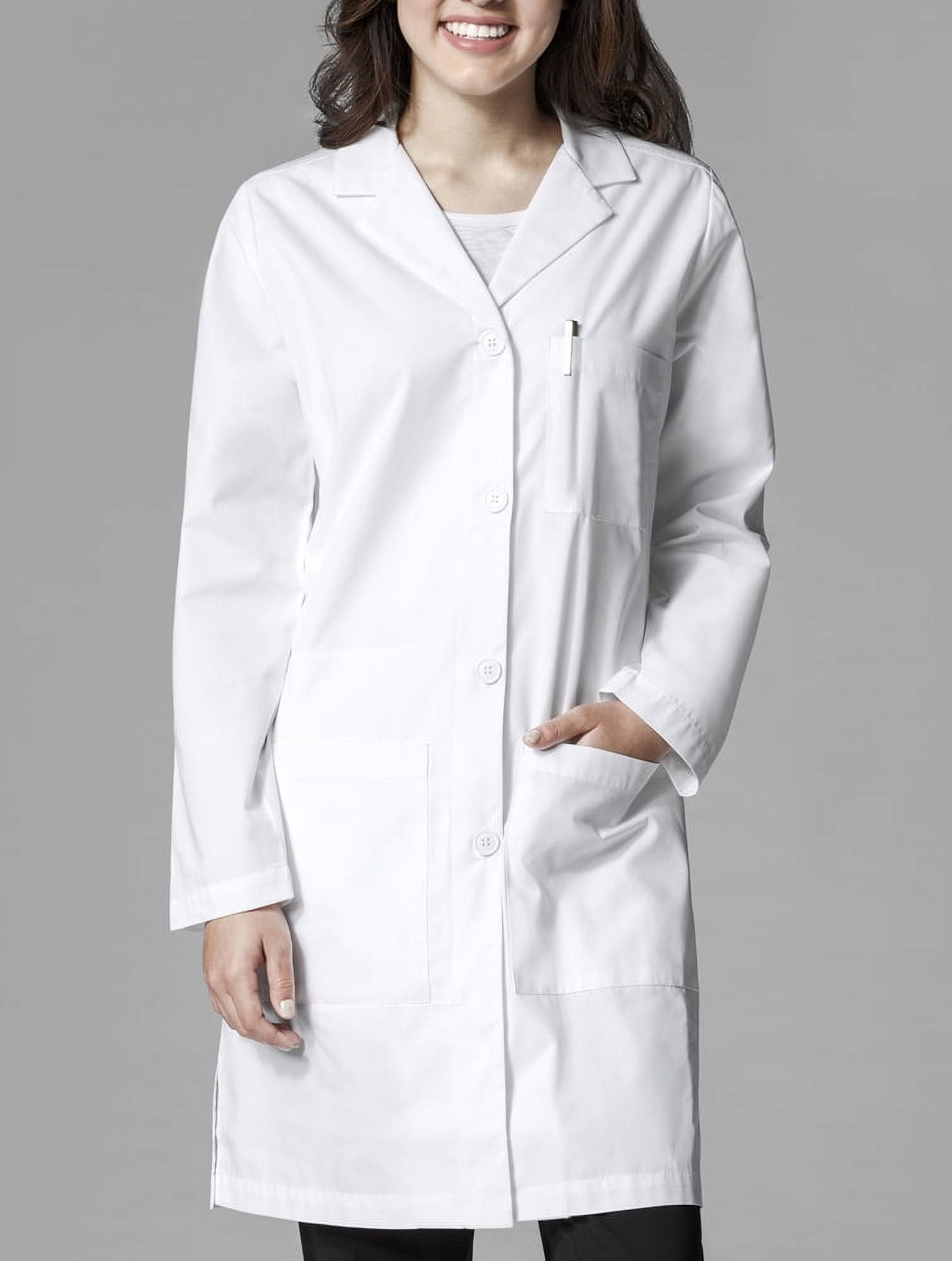 WonderWink WonderLAB Basics Women's Long Lab Coat Lab Coat - Walmart.com