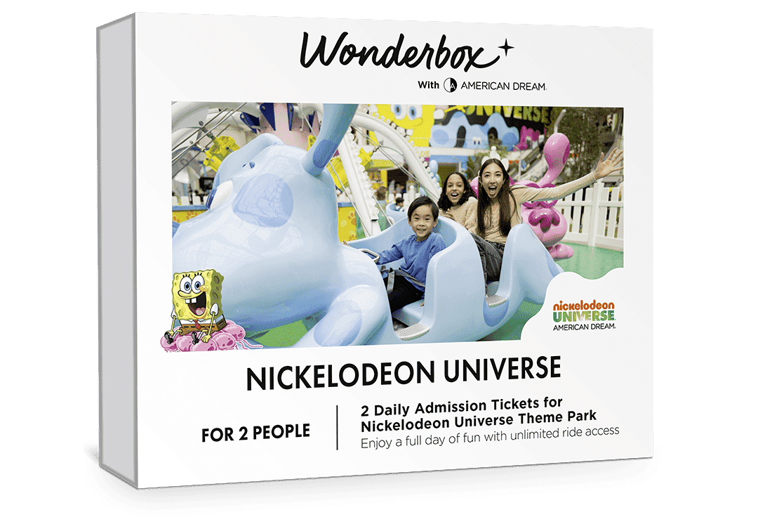 Wonderbox Experience Gift Box - Nickelodeon Universe Theme Park ...