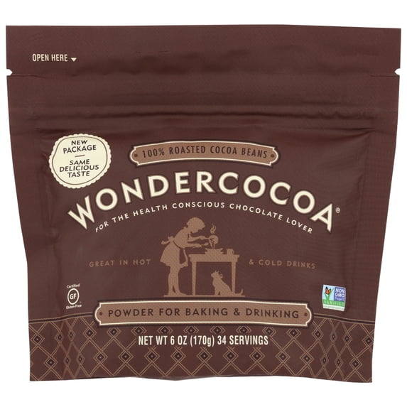 Wondercocoa Wondercocoa Cocoa Powder, 6 Oz - Walmart.com