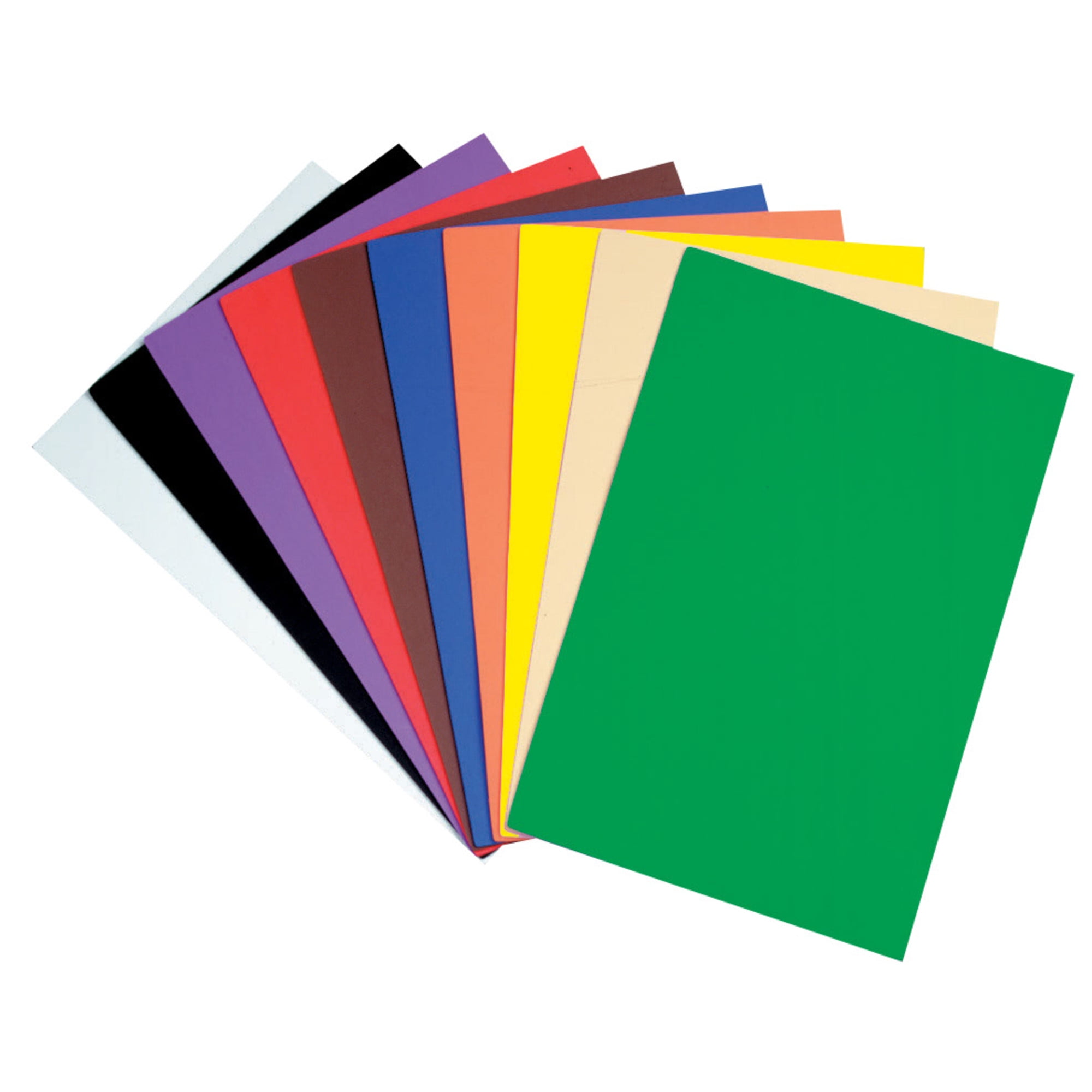Wonderfoam Non-Toxic Foam Sheet, 9 X 12 in, Assorted Bright Color, Set ...