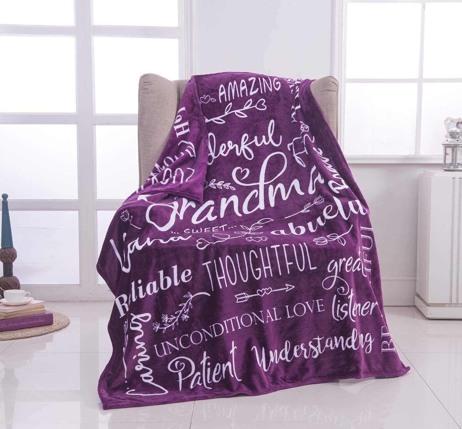 Wonderful Grandma Throw Blanket | Best Grandma Gifts | Wrap Your ...