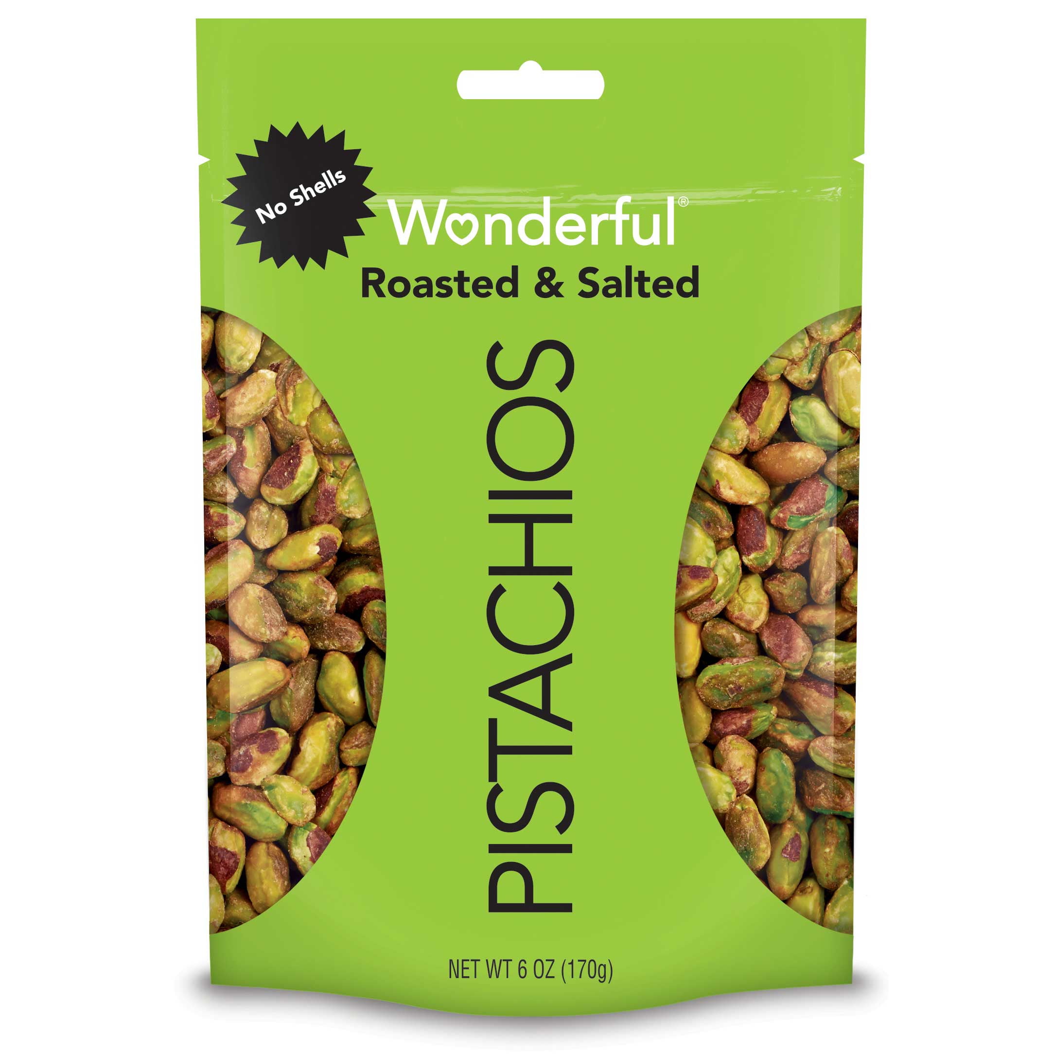 Wonderful Pistachios Wonderful Shelled Roasted and Salted Pistachio ...