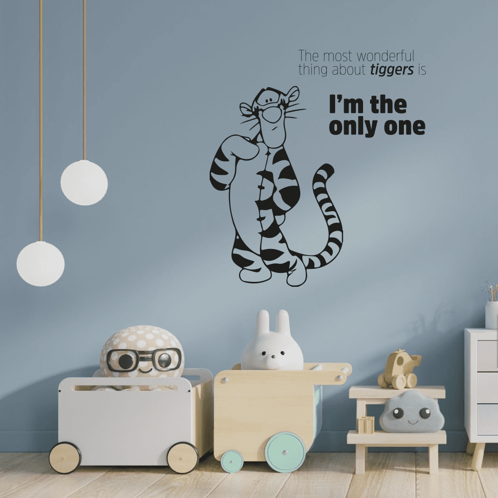 The Most Wonderful Thing About Tiggers Is I'm The Only One Tigger ...