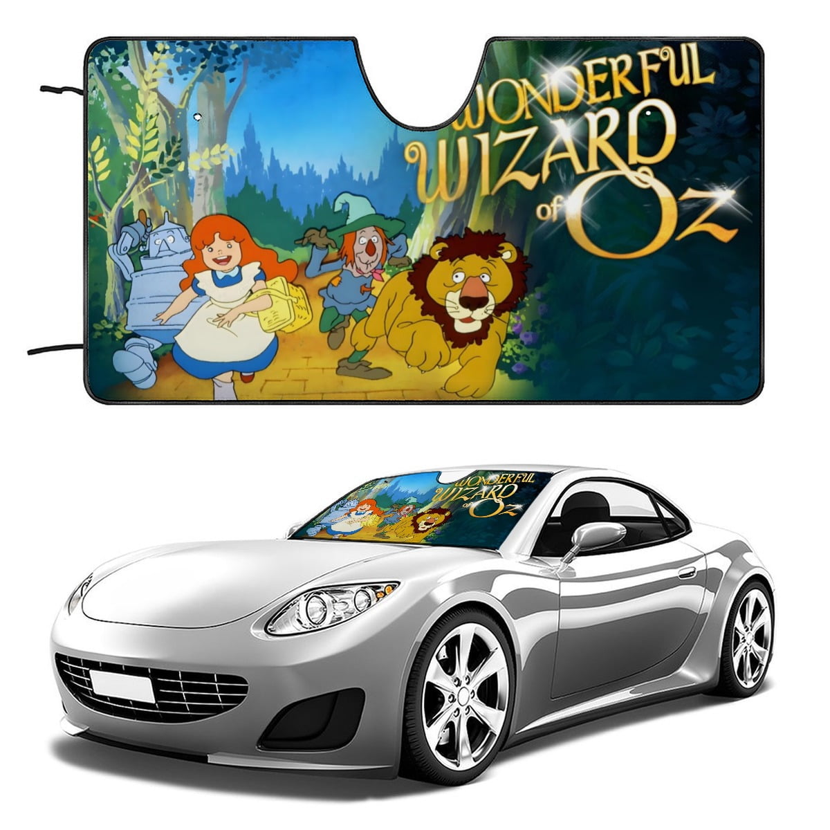 The Wonderful Wizard of Oz-theme Windshield Sun Shade Front Protector ...