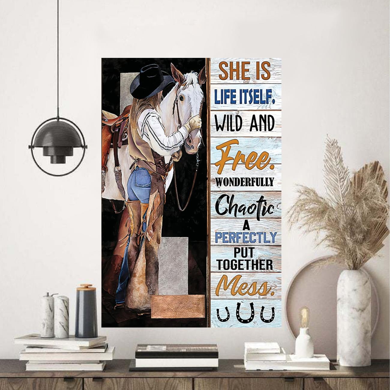 Wonderfully Chaotic A Perfectly Put Together Mess Poster 16 x 24 Inch ...