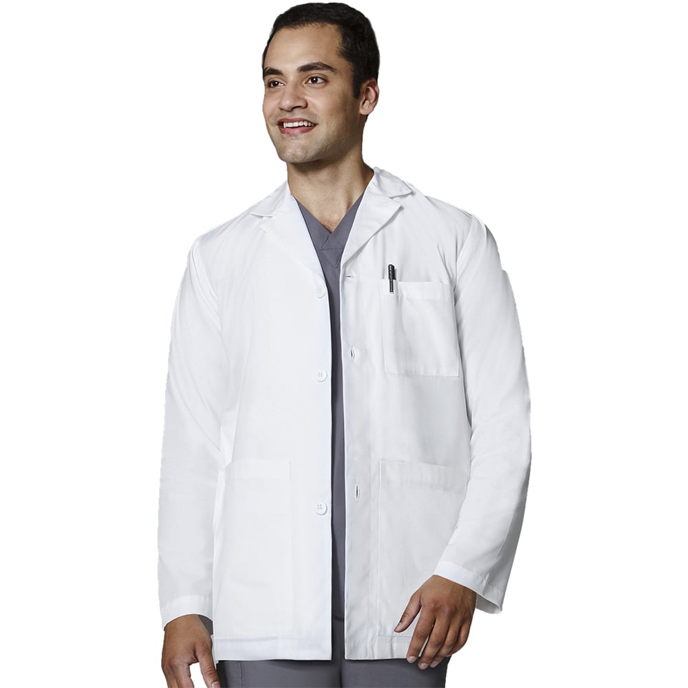 Wonderlab by WonderWink Men's 31½"; Consultation Lab Coat - Walmart.com