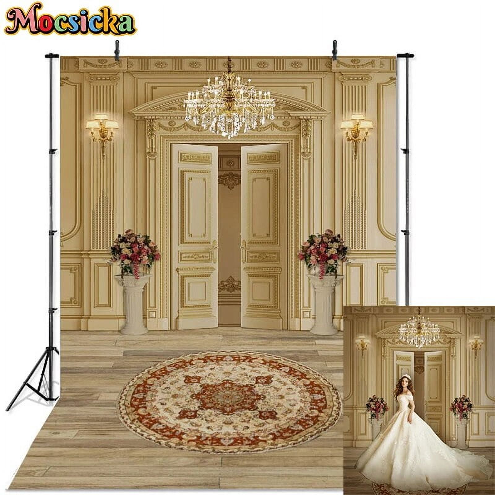 Wonderland Castle Photography Background Garden Flowers Decorative ...