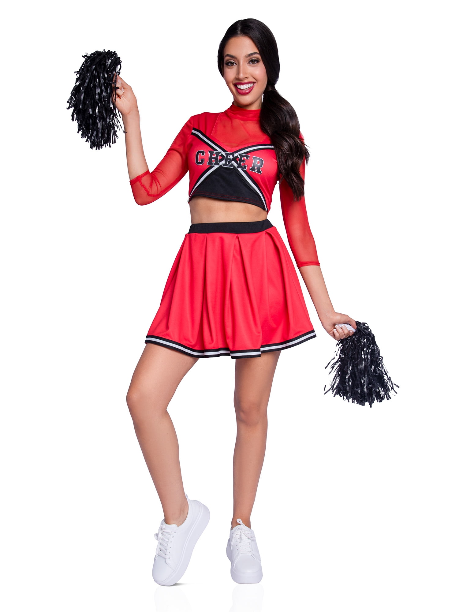 Wonderland Costume Varsity Cheerleader Halloween Costume for Adults ...