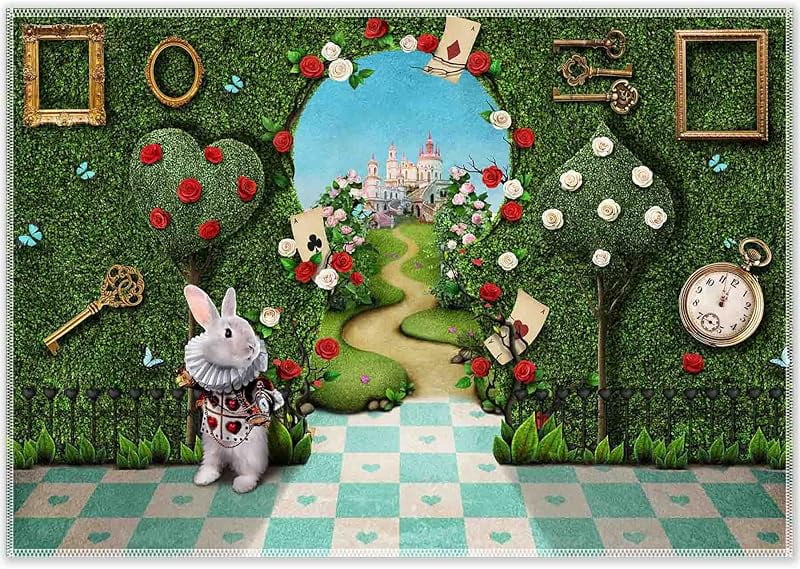 Wonderland Enchanted Tea Party Photography Backdrop Kids Fairy Tale ...