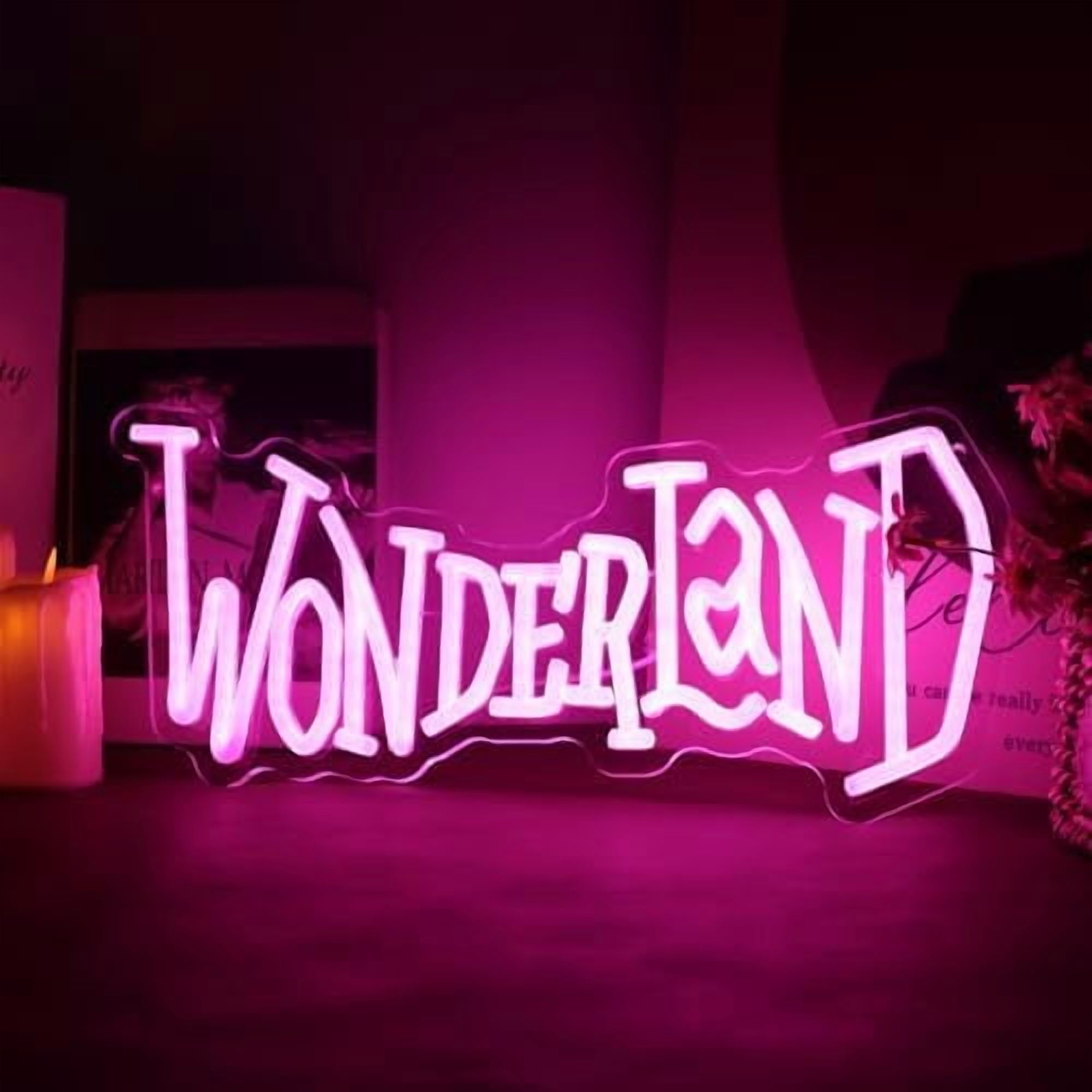 Wonderland Neon Signs Alice In Wonderland Neon Light for Wall Art Decor ...