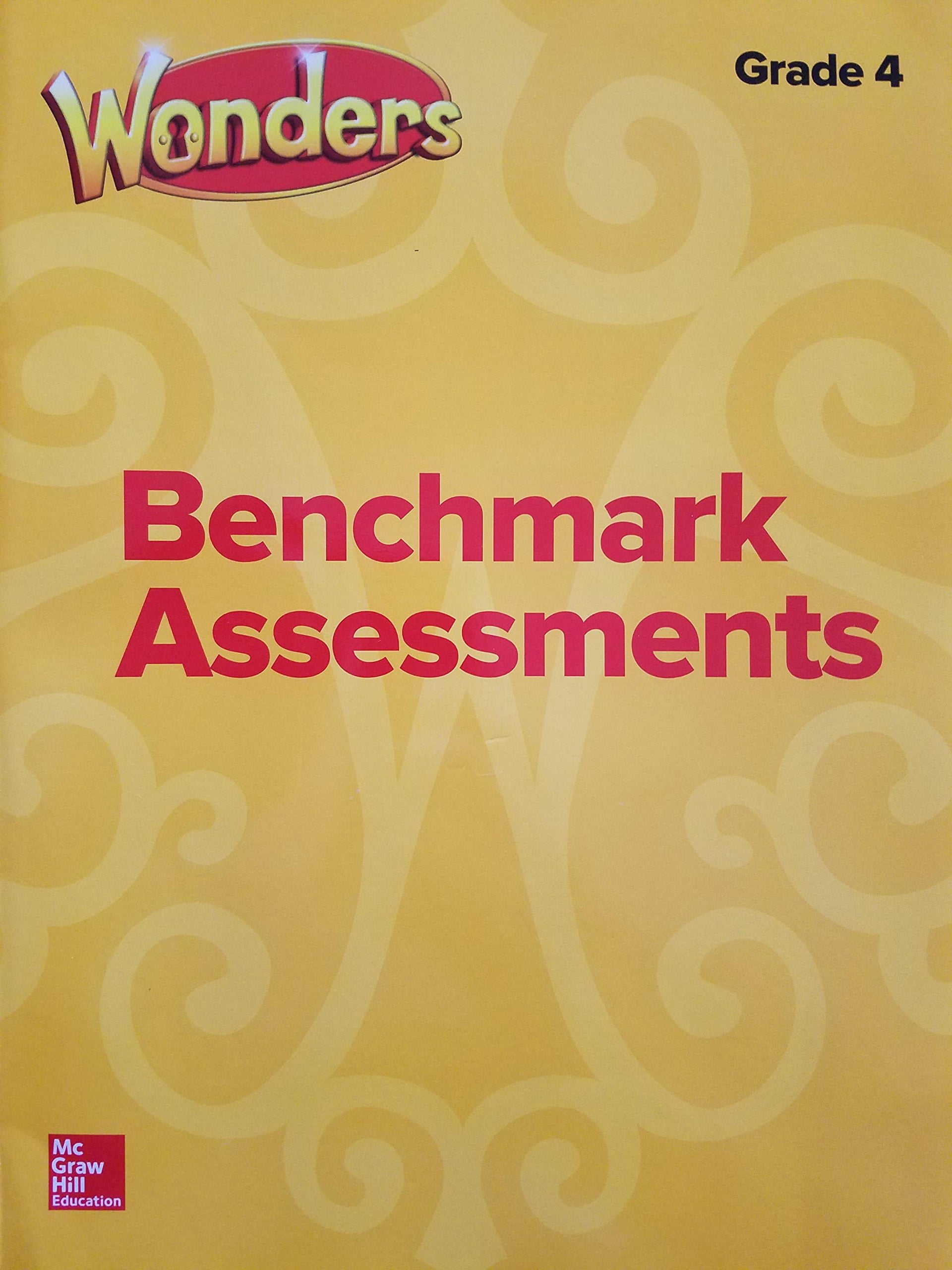 Wonders Benchmark Assessments, Grade 4 9780076794164 0076794164 - Pre ...