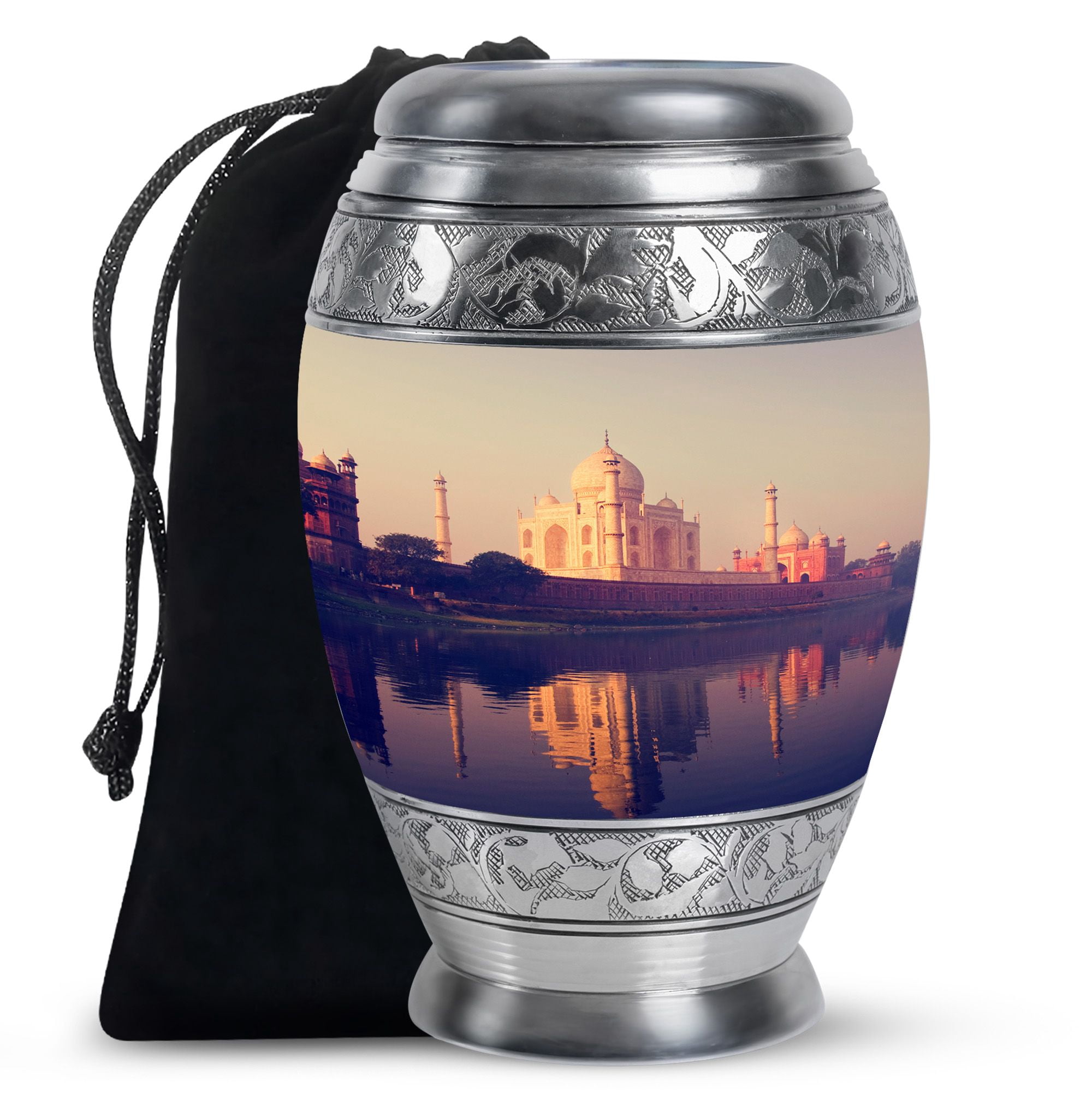 Wonders India Gate Handmade Unique Urns For Ashes Adult Male- Large ...