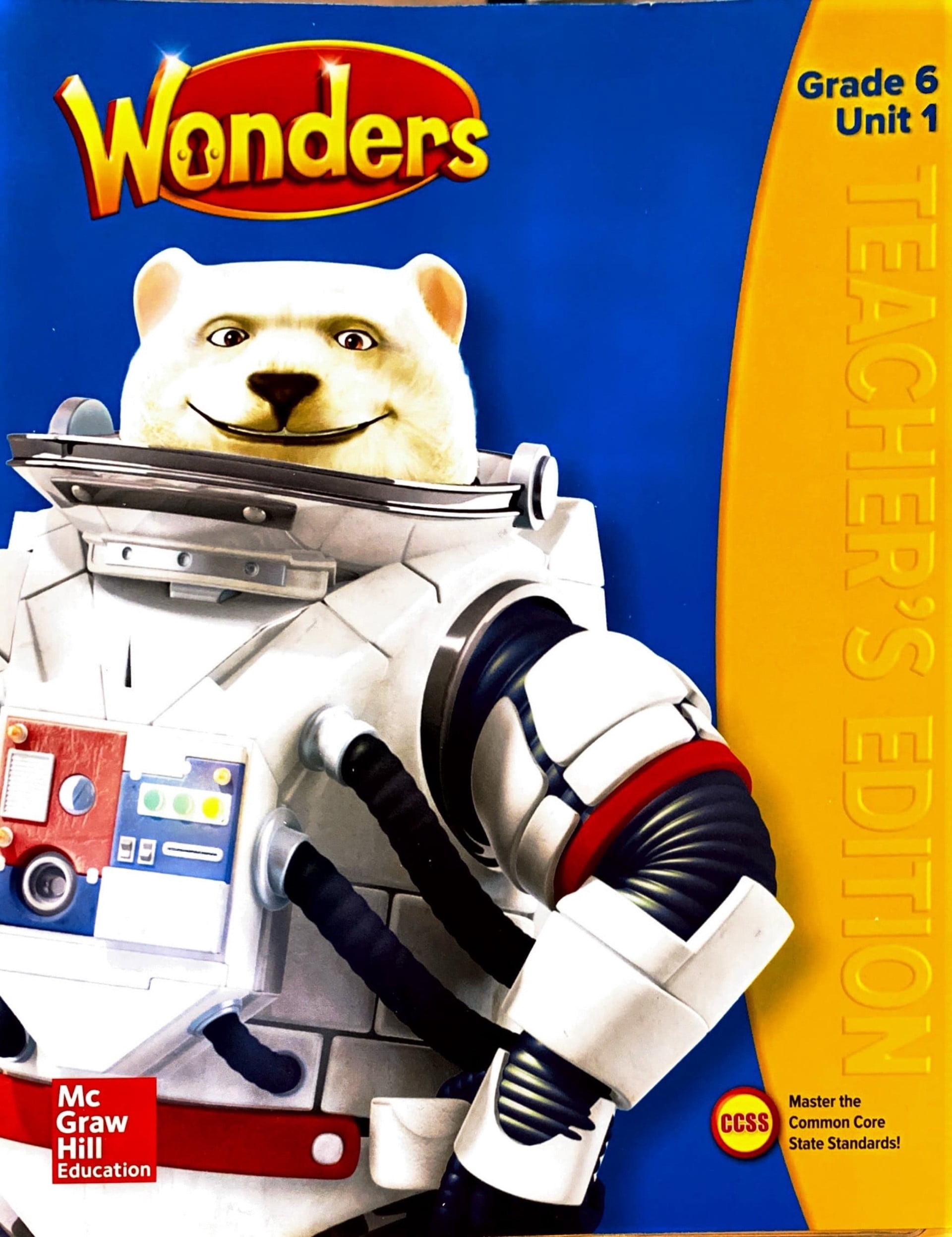 Wonders Teacher's Edition, Volume 1, Grade 6 - Walmart.com