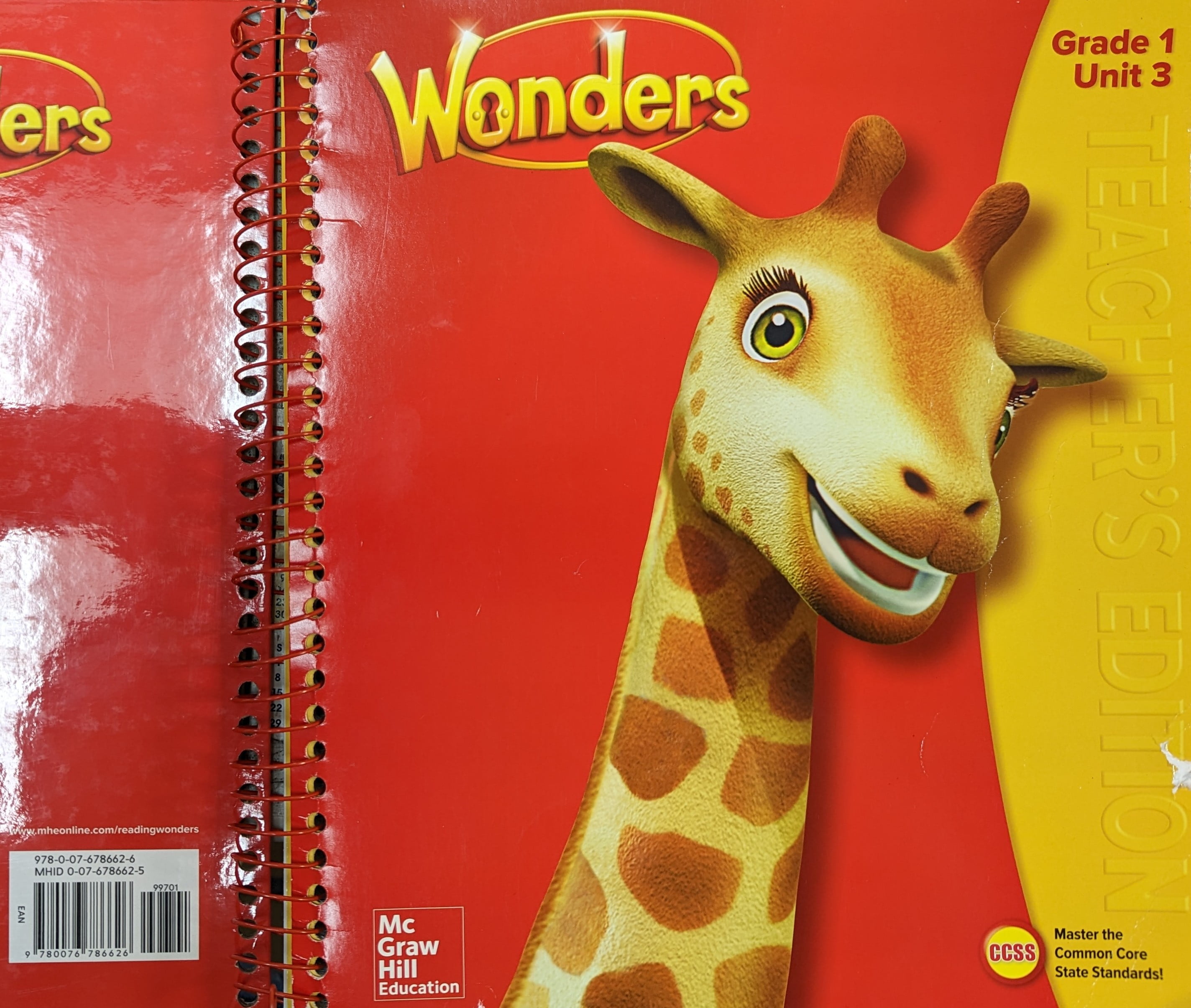Pre-Owned Wonders Teacher's Edition, Volume 3, Grade 1 - Walmart.com