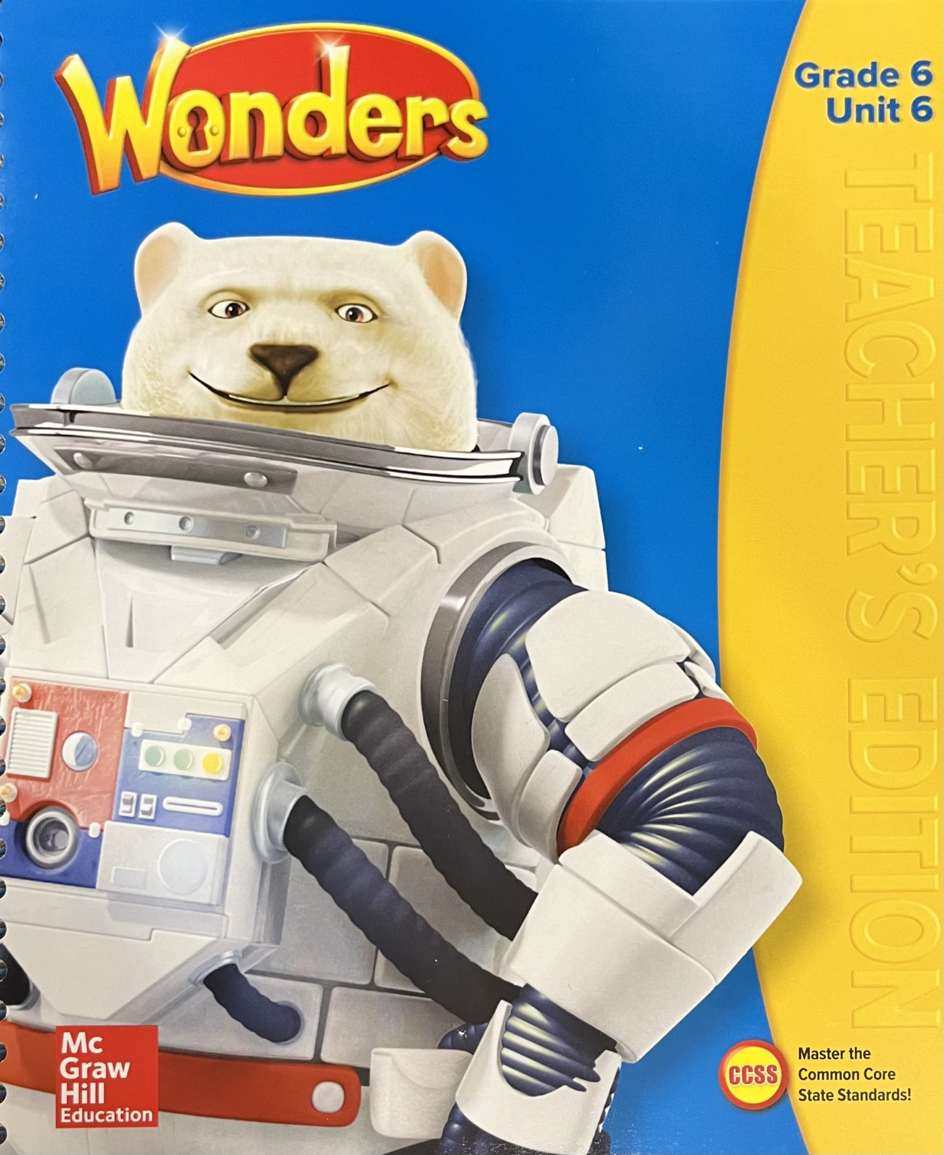 Wonders Teacher's Edition, Volume 6, Grade 6 - Walmart.com