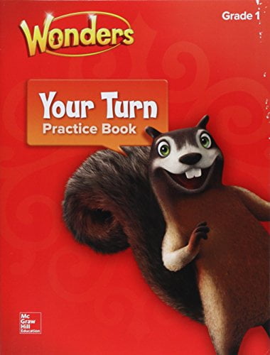 Pre-Owned Wonders, Your Turn Practice Book, Grade 1 (Paperback ...