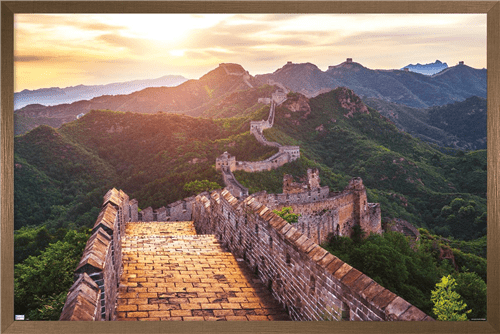 Wonders of the World - The Great Wall of China Wall Poster, 22.375" x ...