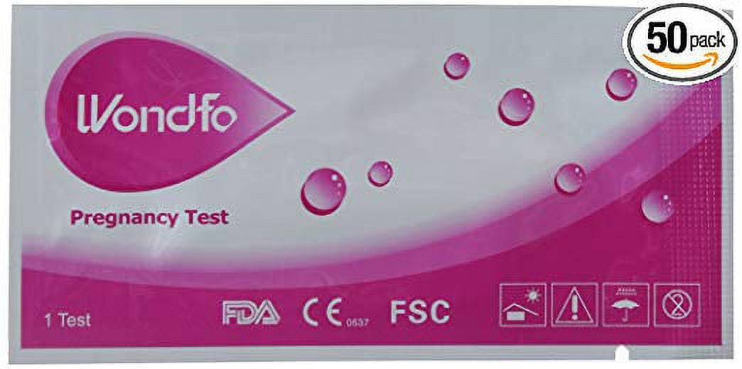 Wondfo Pregnancy Test Strips, 50-count - Walmart.com
