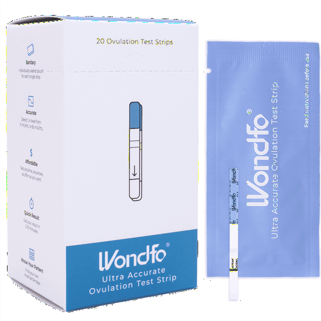 Wondfo Fertility Sticks - Ultra Accurate Ovulation Test Strips with ...