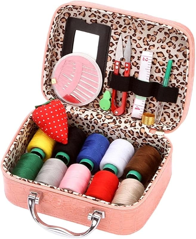 Wondolla Sewing Kit, Big Eye Steel Sewing Needles Kit, Portable Sewing ...
