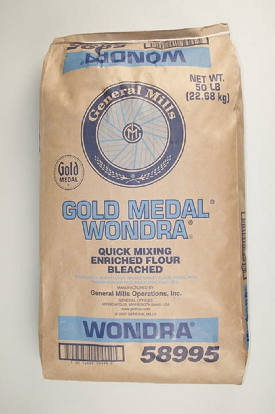Gold Medal Flour, Wondra Bleached Enriched Malted Quick Mixing Instant ...
