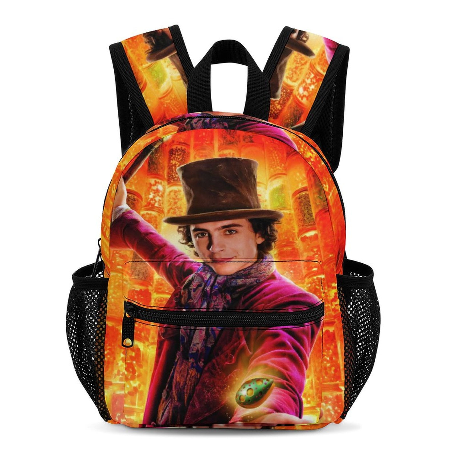 Wonka Backpacks 13 Inch Bookbag Casual Daypack Backpacks for Travel ...
