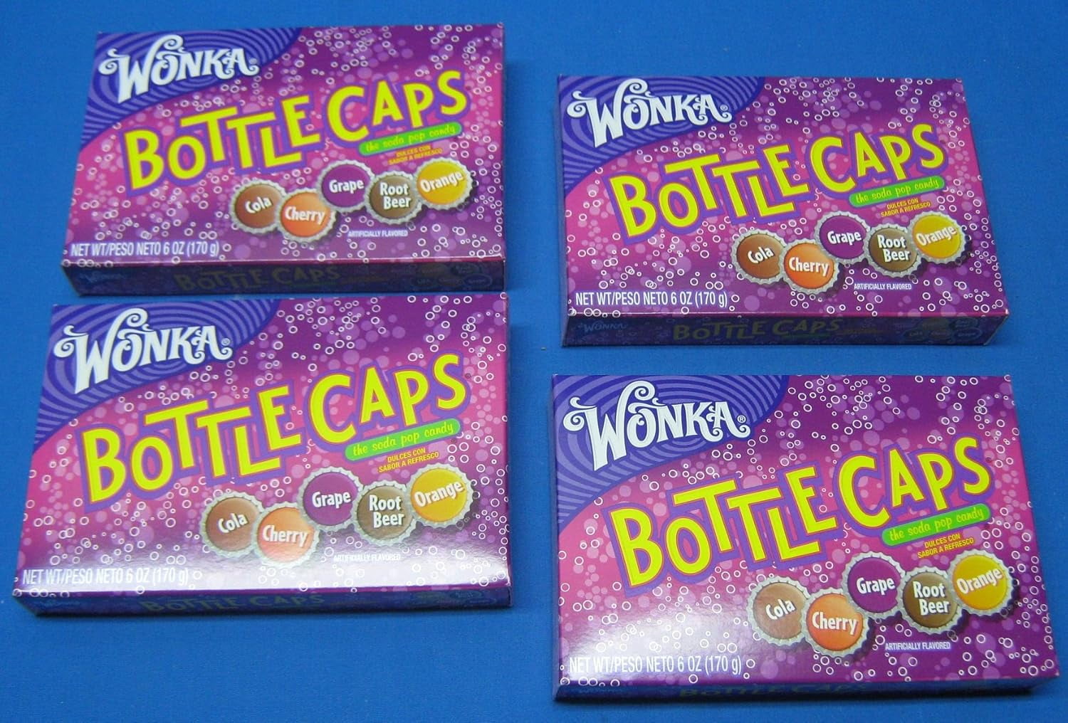 Wonka Bottle Candy Theater Box Size 4 Boxes - Walmart.com