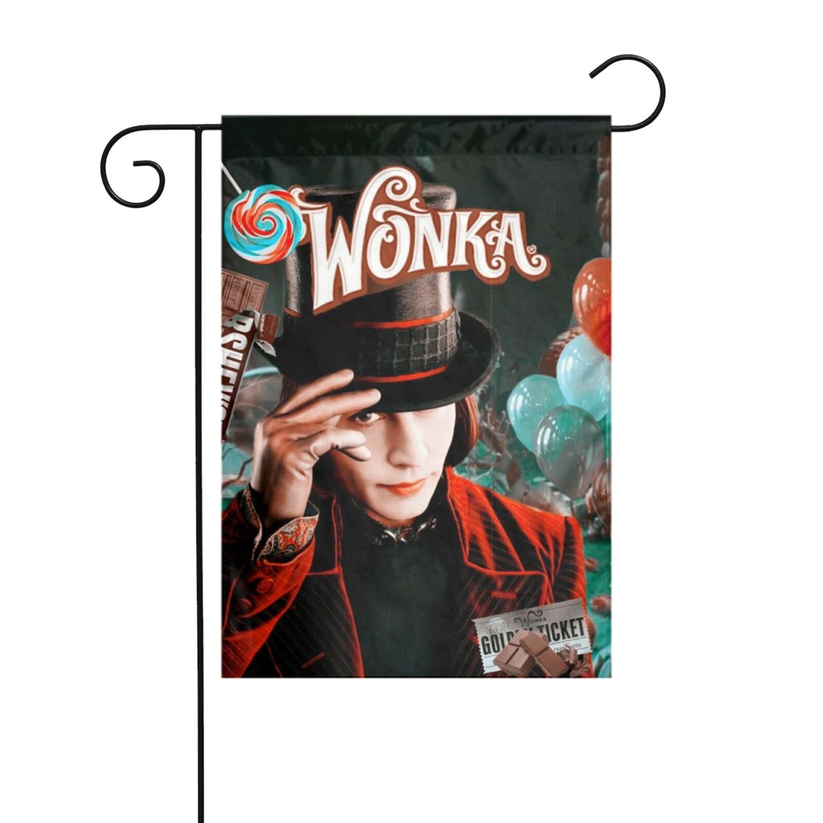 Wonka Garden Flag Vertical Double Sided Rustic Farmland Yard Lawn ...