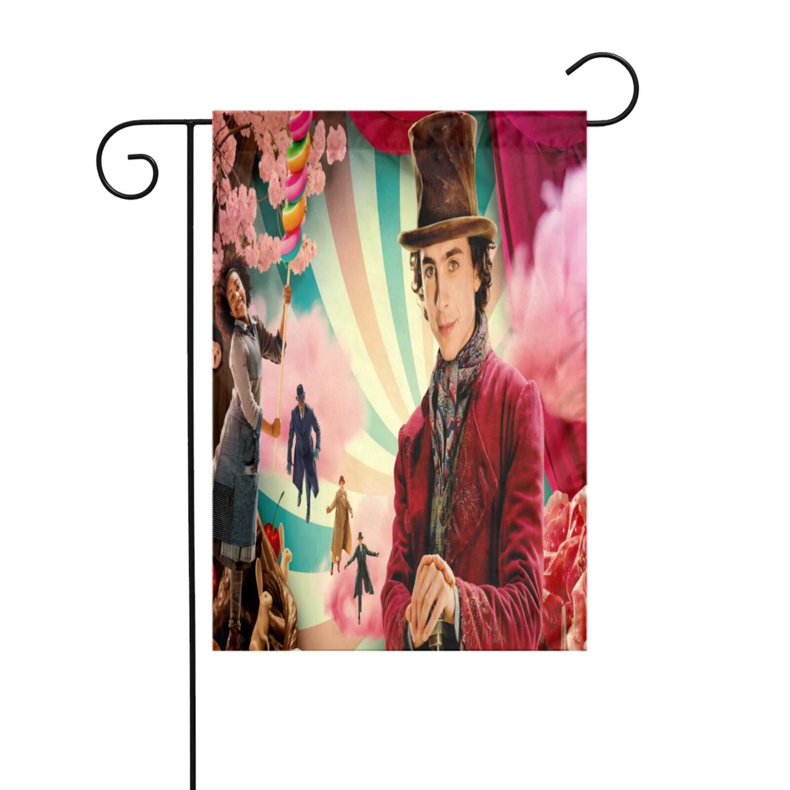 Wonka Garden Flag Vertical Double Sided Rustic Farmland Yard Lawn ...