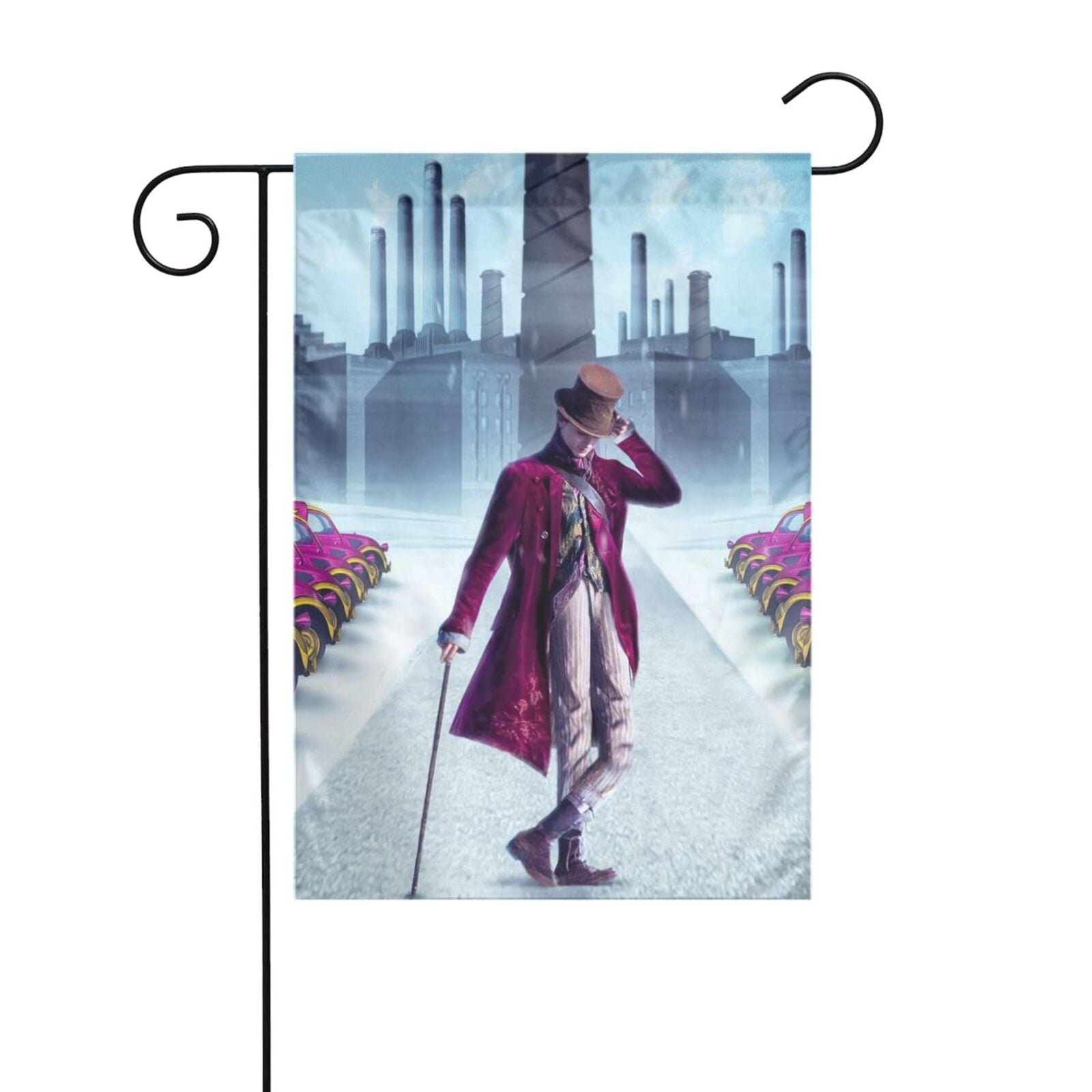 Wonka Garden Flag Vertical Double Sided Rustic Farmland Yard Lawn ...