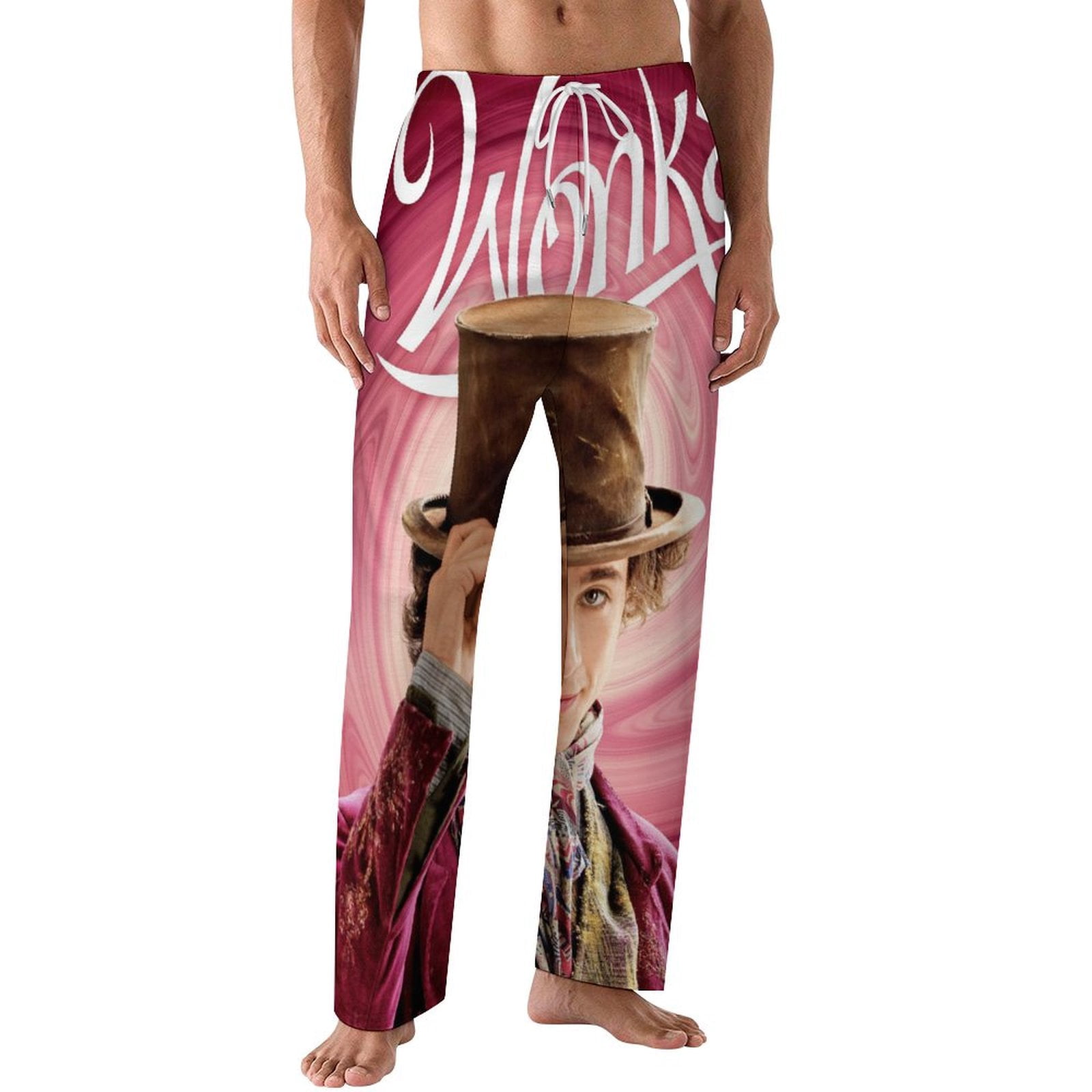 Wonka Mens PJ Pajama Pants Bottoms Lounge Pants Sleepwear PJs with ...